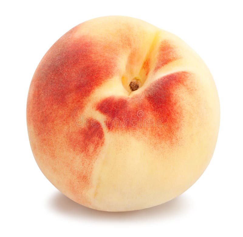 White peach stock photo. Image of fruit, round, gourmet - 123566628
