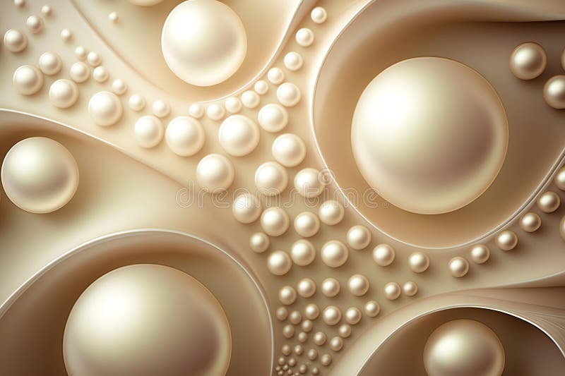 White Pearl Background. Color Bubbles. Pearl Background Stock ...