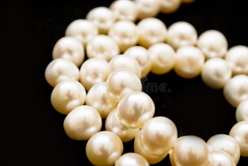 White pearls stock image. Image of invitation, romantically - 17958157