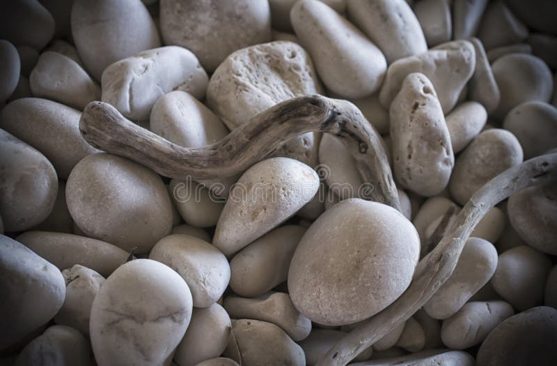 Perfect white pebbles stock photo. Image of rock, natural - 257246750