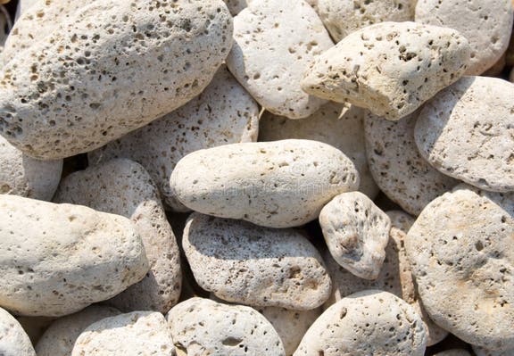 White pebbles stock image. Image of seaside, pumice, small - 11155529
