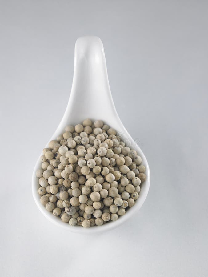 White pepper corn stock photo. Image of pile, spice, ingredient - 63821470