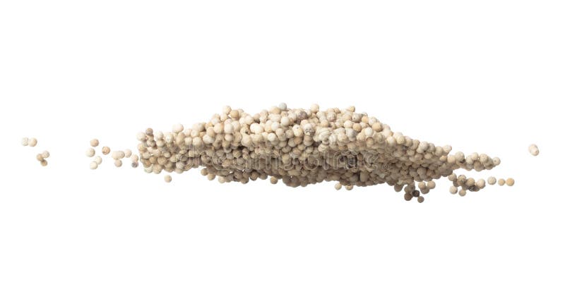 White Pepper Seeds Fly Explosion, White Pepper Float Explode, Abstract ...