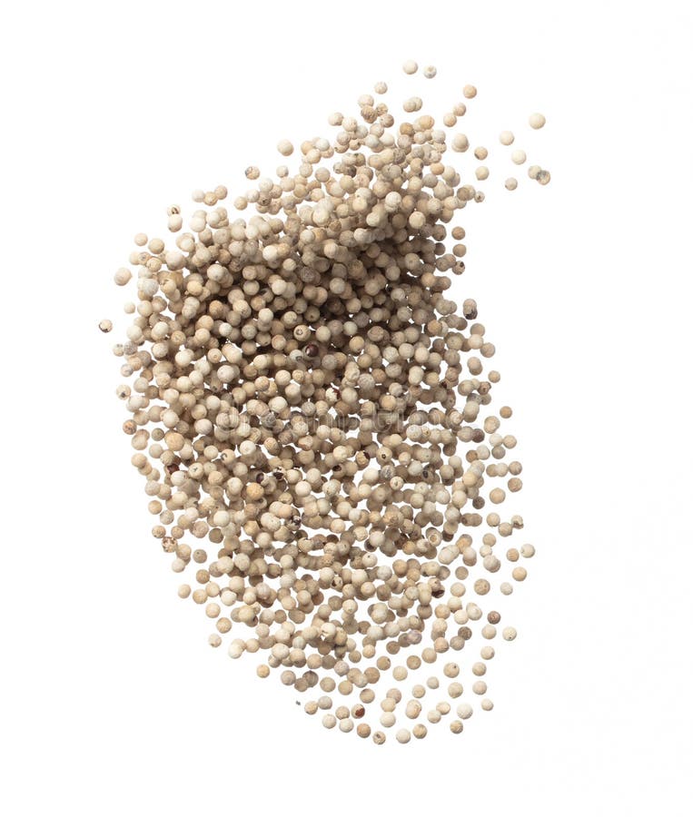 White Pepper Seeds Fly Explosion, White Pepper Float Explode, Abstract ...