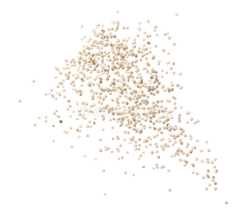 White Pepper Seeds Fly Explosion, White Pepper Float Explode, Abstract ...