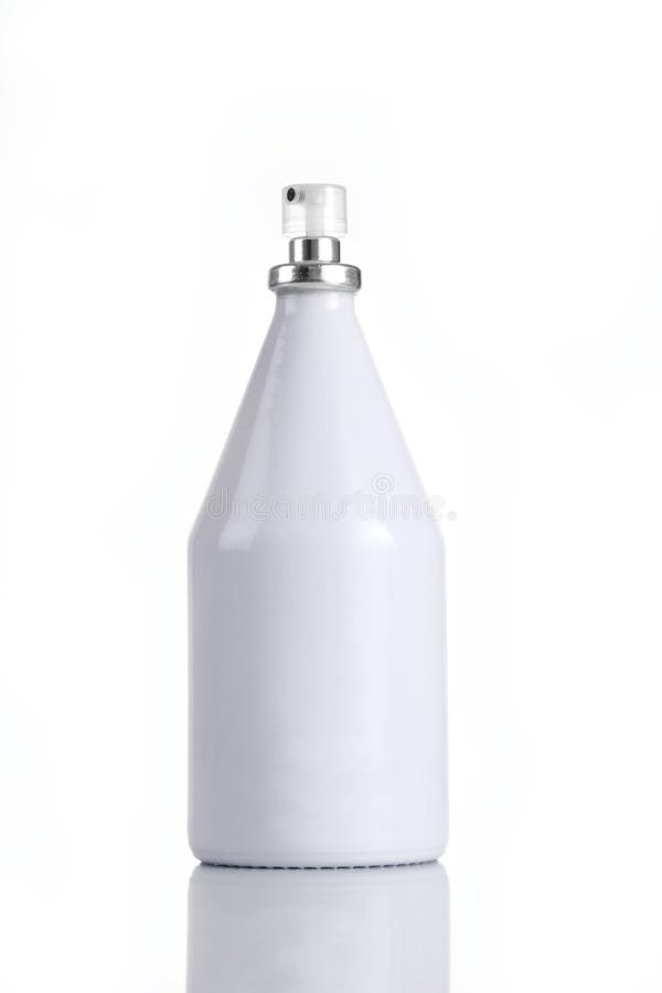 White perfume bottle stock image. Image of cosmetic, hygiene - 11847475