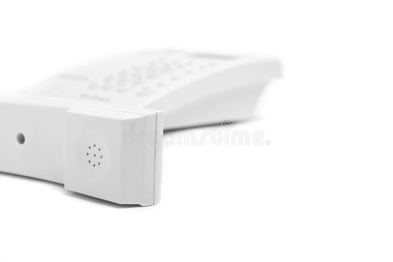 White phone stock photo. Image of keypad, receiver, business - 34147450