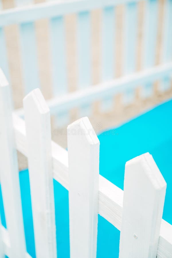 White Picket Fence As Abstract Background Stock Photo - Image of ...