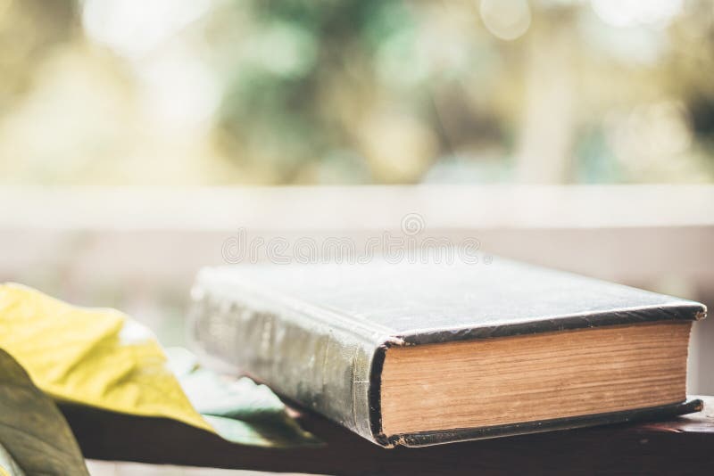 Bible on the table . stock photo. Image of faith, gospel - 168911476