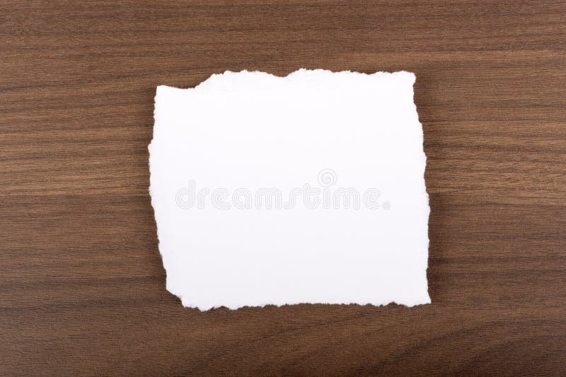 Piece of Paper with Hole in Center Stock Photo - Image of clean, piece ...