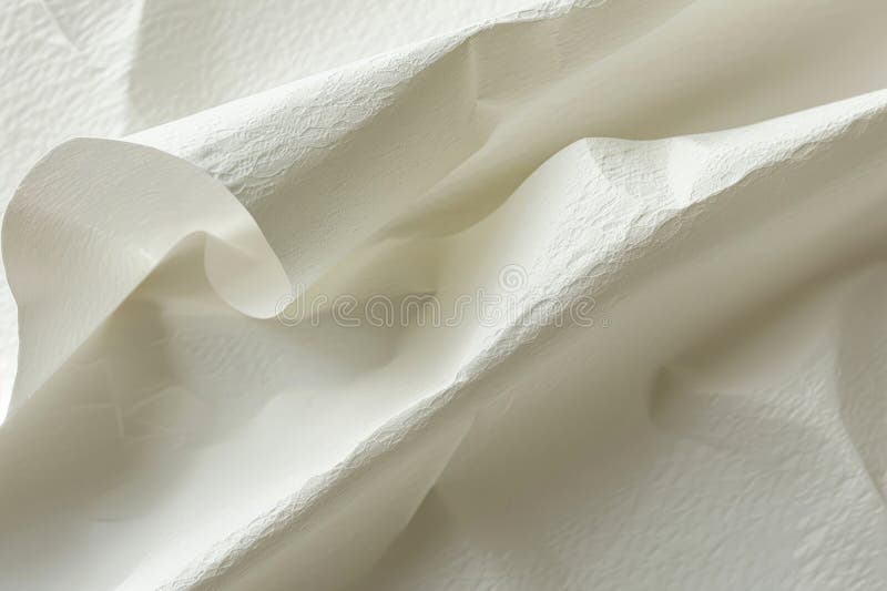 A White Piece of Paper with a Crease in it Stock Illustration ...