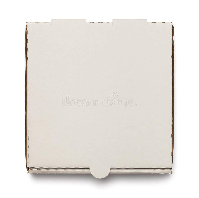 White Pizza Box stock photo. Image of high, eating, isolated - 36269530