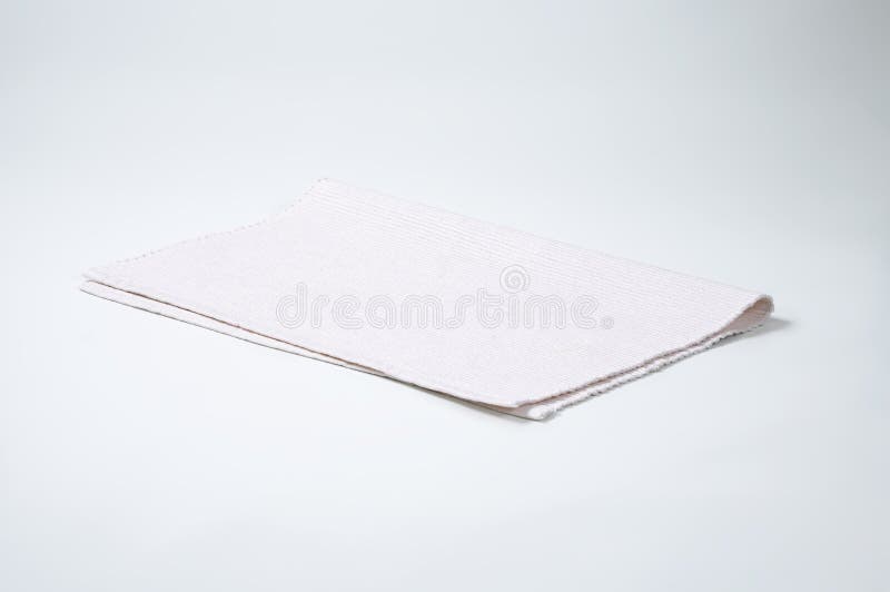 White Place Setting (with Clipping Path) Stock Photo - Image of ...