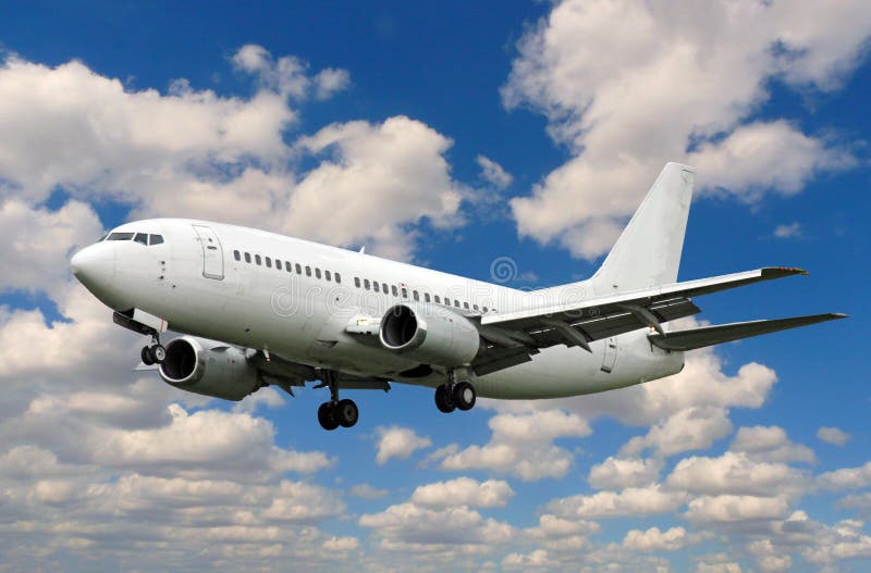 Small white cargo plane stock photo. Image of business - 67669834