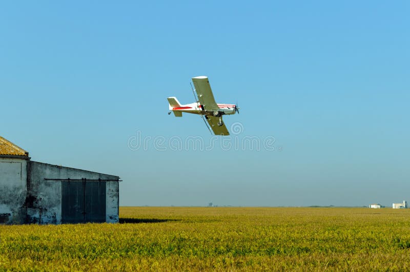 Fumigation plane stock photo. Image of aircraft, cockpit - 62850760