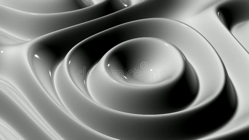 White Plasma Waves, Background, 3D Render, Reflection, Unique Design ...
