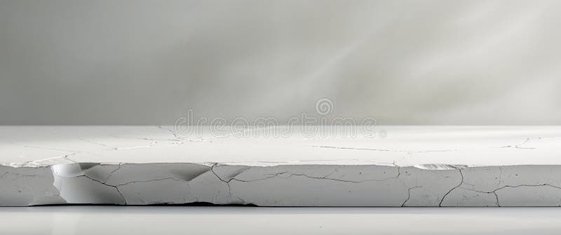 A White Plaster Surface with Subtle Cracks and Roughness As a Product ...