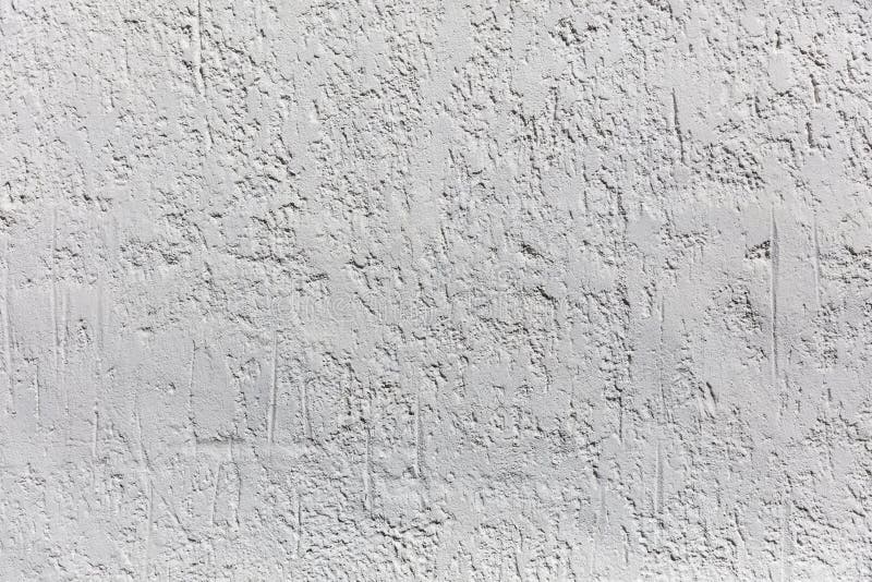 White Plaster on Wall As Background Texture Stock Image - Image of ...