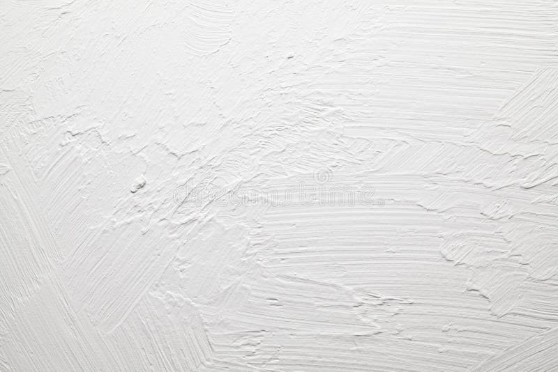 White Plaster On The Wall Background Stock Photo - Image of gypsum ...
