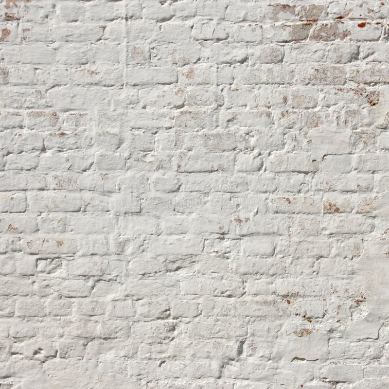 White plastered brick wall stock photo. Image of wall - 41494440