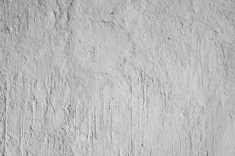 White Plastered Wall, Carelessly Stained with Paint. Stock Image ...