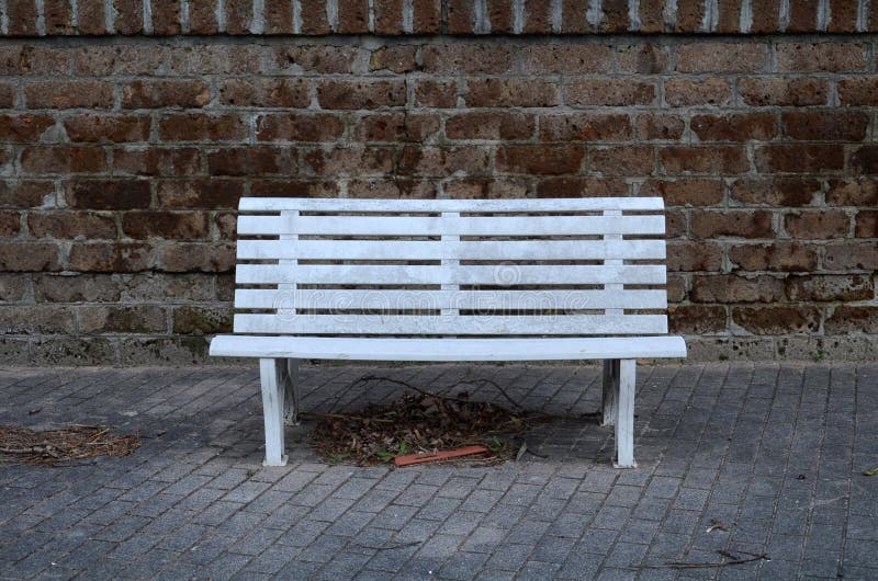 Plastic Bench with Bird Poop on it Stock Image - Image of excrement ...