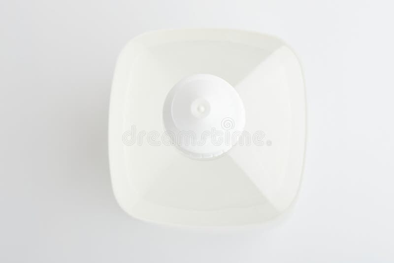 White plastic bottle stock image. Image of liquid, pure - 185659515