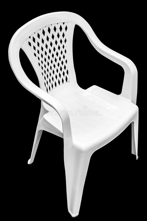 White plastic chair stock image. Image of colors, angle - 73071533
