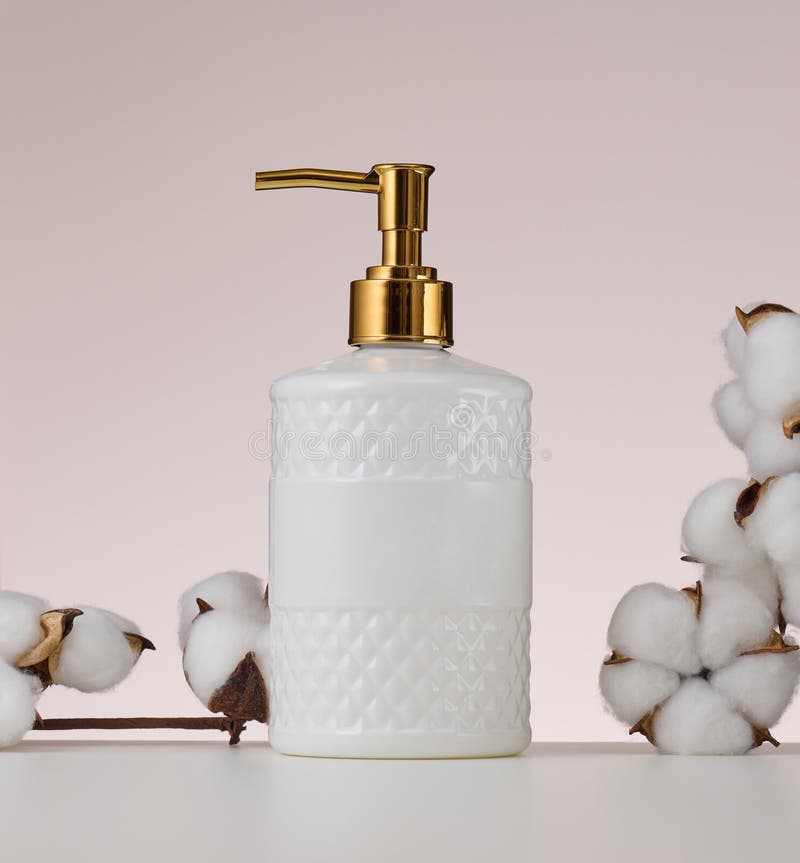 Plastic Container for Liquid Soap Stock Image - Image of liquid ...