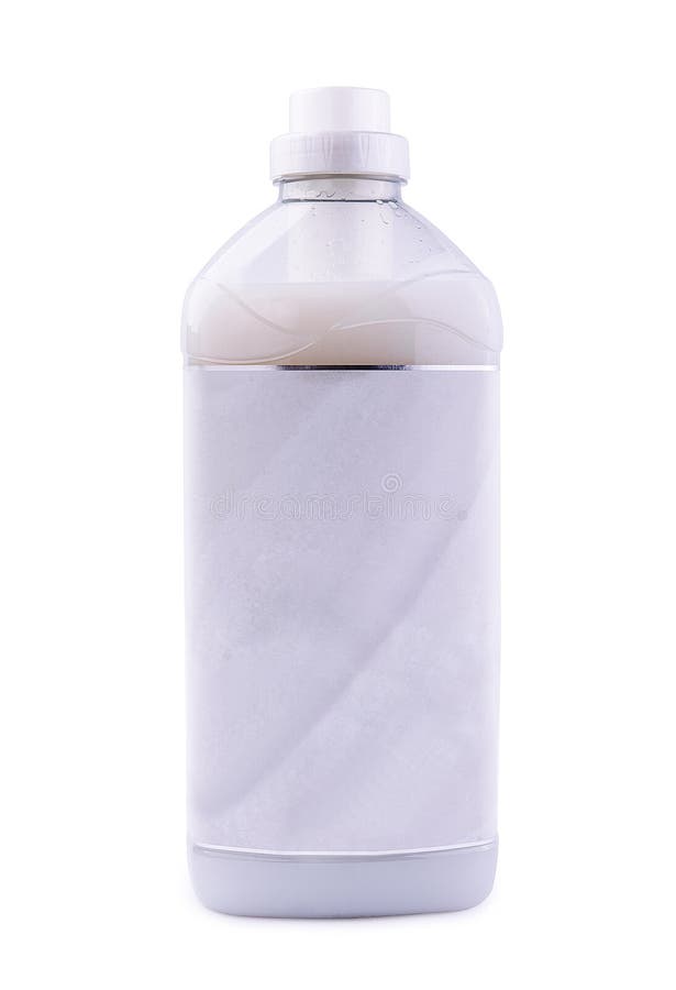 Plastic Liquid Canister Isolated on White Stock Image - Image of barrel ...