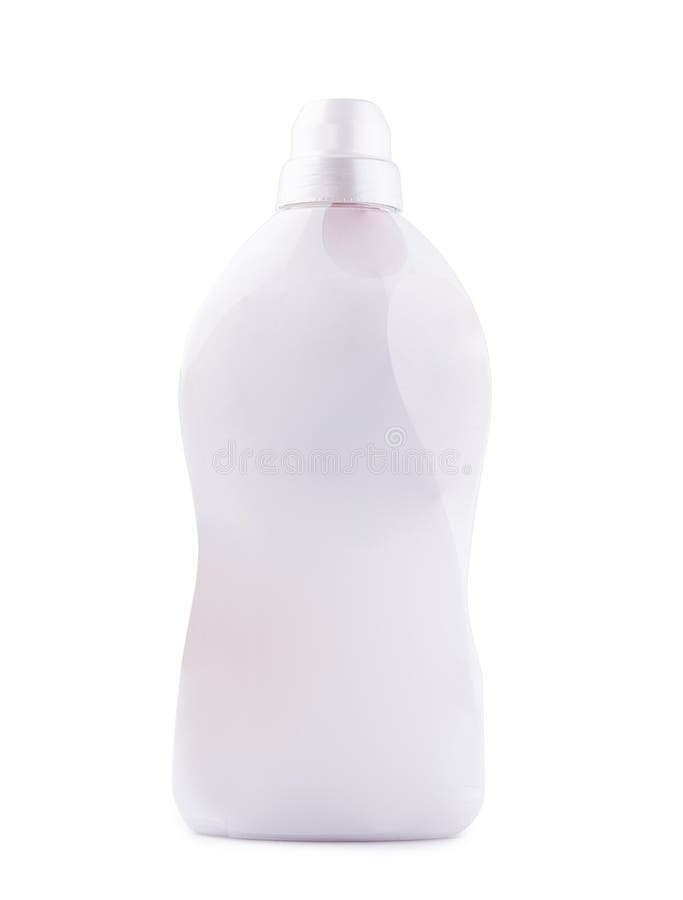 White Plastic Container for Liquid Detergent Stock Photo - Image of ...