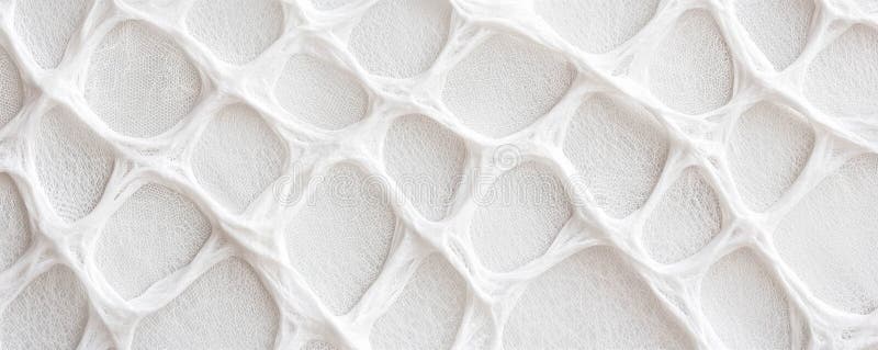 White Plastic Mesh Texture on Clean Wall for Background and Design ...