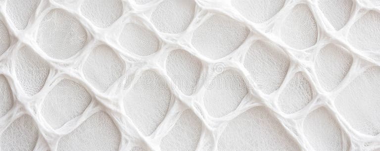 White Plastic Mesh Texture on Clean Wall for Background and Design ...