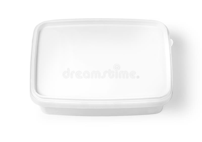 White plastic package stock photo. Image of mockup, plant - 111045796