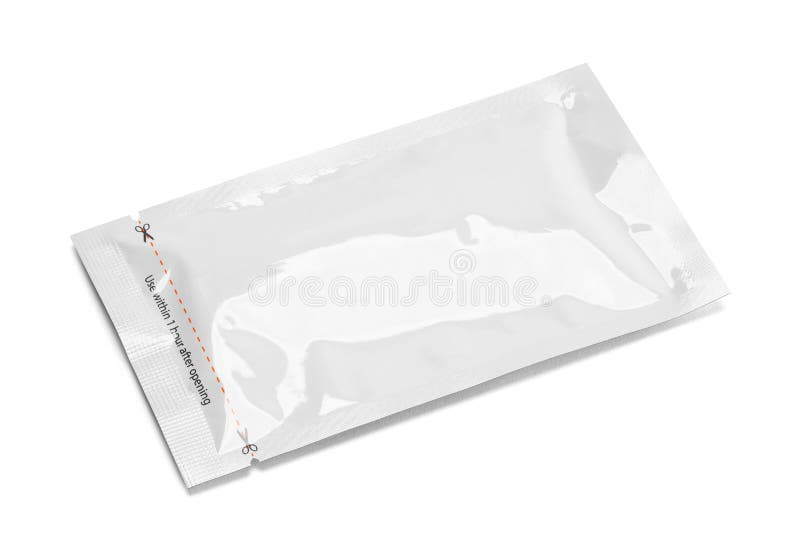 White Plastic Packet stock image. Image of food, blank - 270804671
