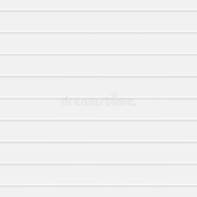 White Plastic Panel Wall Pattern Stock Illustration - Illustration of ...