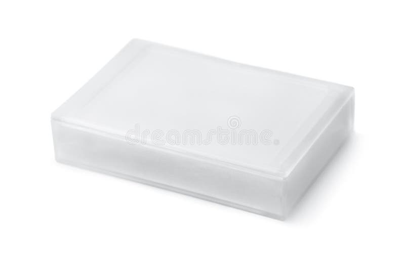 White plastic retail box stock photo. Image of mock - 197081276