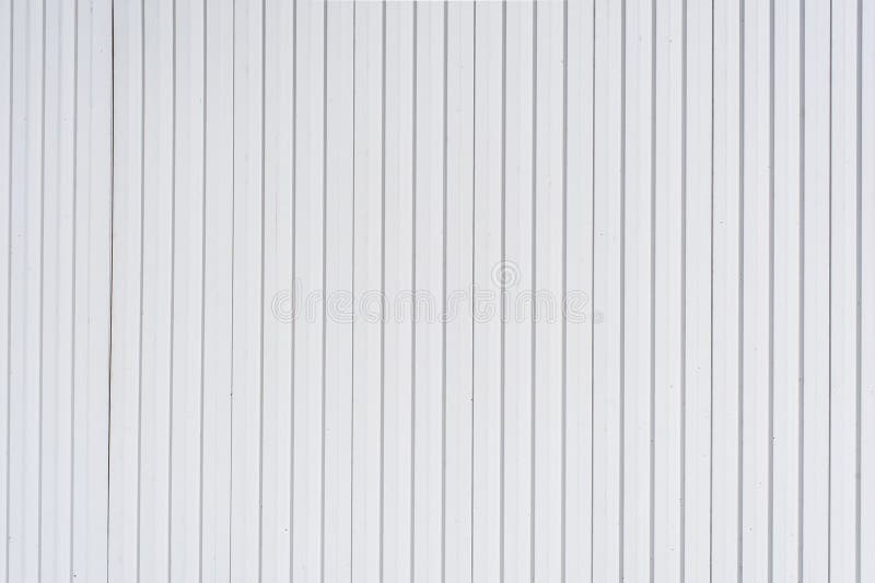 White Plastic Siding Panels for Texture Background Stock Photo - Image ...