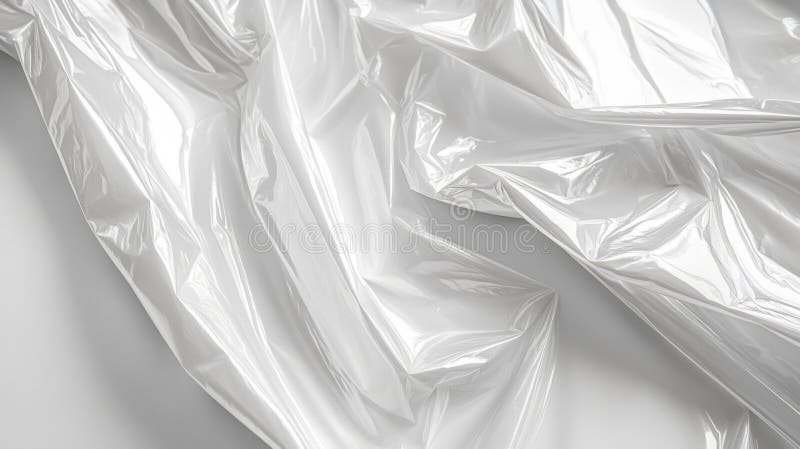 White Plastic Texture Background Stock Illustration - Illustration of folds, satin: 377185251