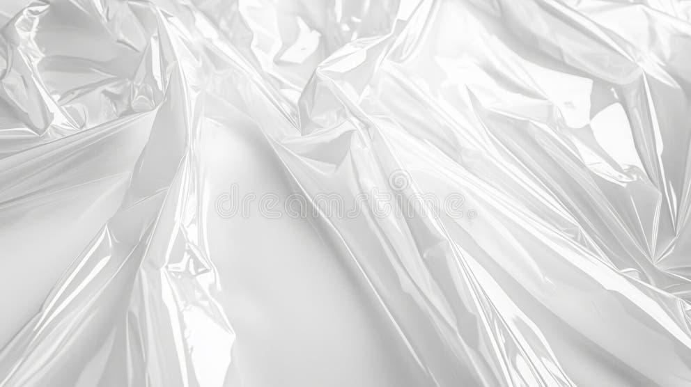 White Plastic Texture Background: Glossy Transparent Sheet Stock Illustration - Illustration of ...