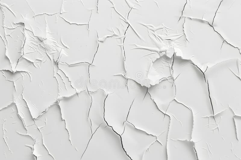 White Cracked Plastic Texture Background Stock Illustration ...