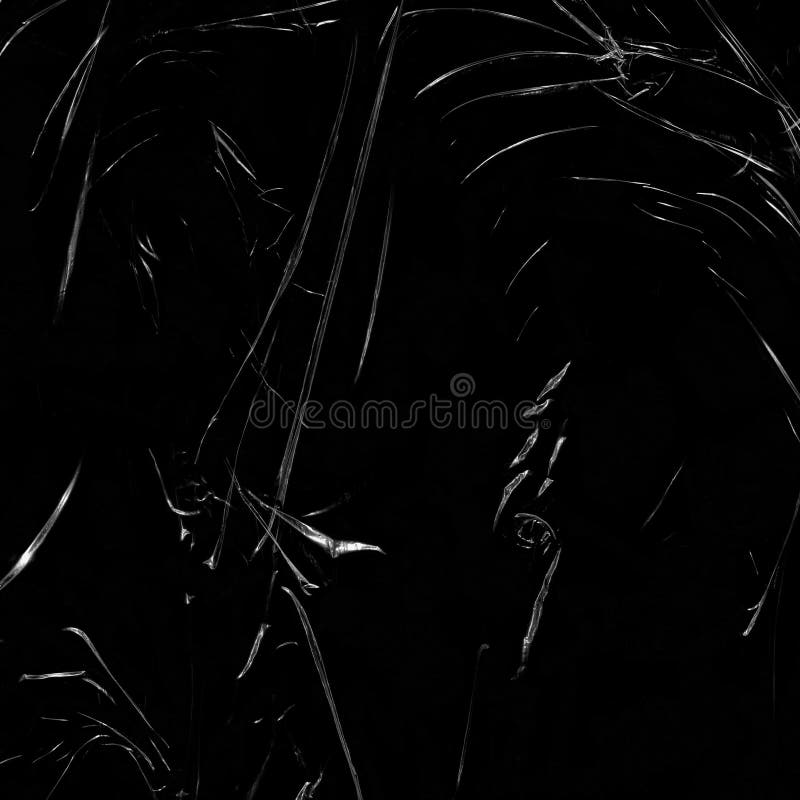 White Plastic Texture and Clear Plastic Black Background Transparent ...