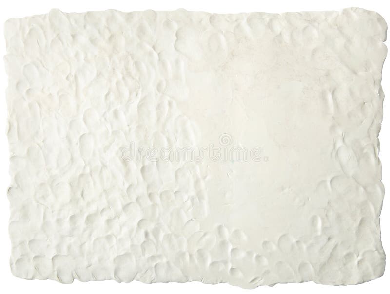 White Plasticine Texture with Finger Prints. Stock Image - Image of ...