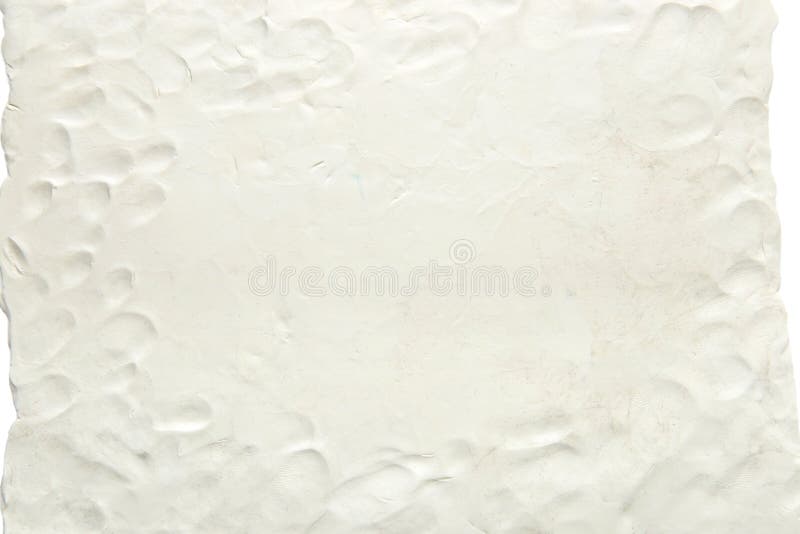 White Plasticine Texture with Finger Prints. Stock Image - Image of ...