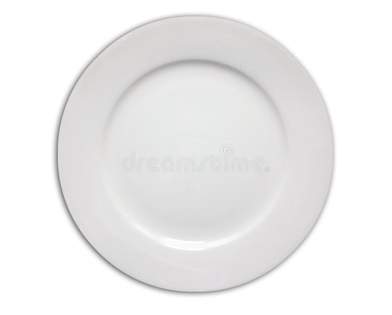 Empty plate stock image. Image of plate, eating, serving - 6439421