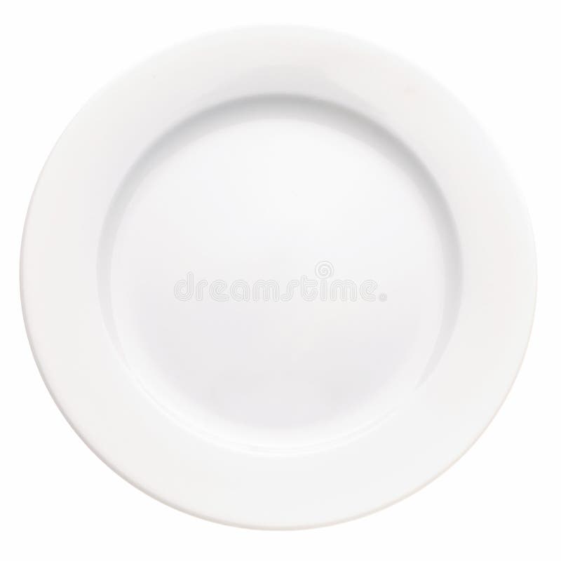 White dinner plate stock image. Image of metal, dishware - 15878725