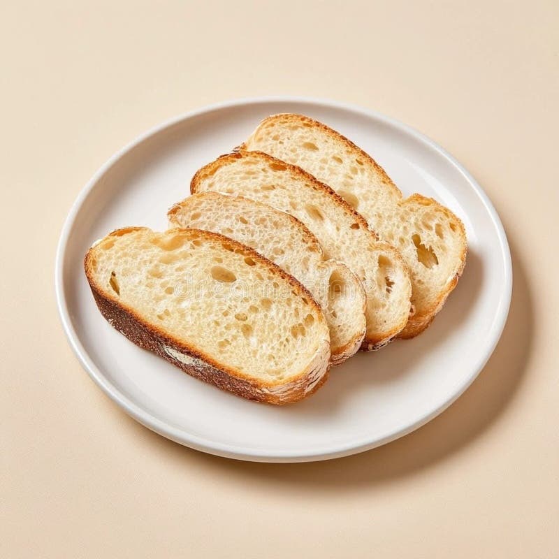 Rustic Sourdough Simplicity Plate Stock Photos - Free & Royalty-Free ...