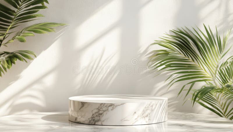 A White Platform is Used To Display Contemporary Studio Photography ...