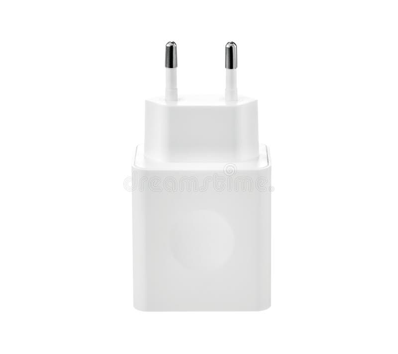 White plug in wall socket stock photo. Image of plug - 152406930