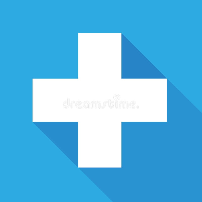 White Plus Sign with Green Check Mark Concept on White Stock ...